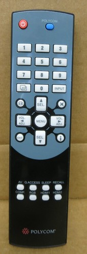 POLYCOM UR57BEC066T Remote Control For PDP Display | eBay