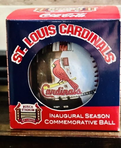 St. Louis Cardinals 2006 Inaugural Season Commemorative Baseball Coca ...