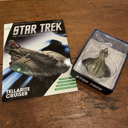 Star Trek Starships Collection Magazine & Model #115 Tellarite Crusier ...