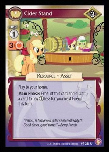 My Little Pony Absolute Discord Cider Stand x3 - 128 - MLP CCG | eBay