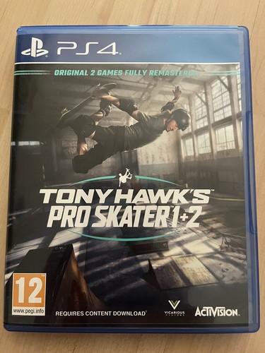TONY HAWKS PRO SKATER 1 + 2 PS4 | eBay
