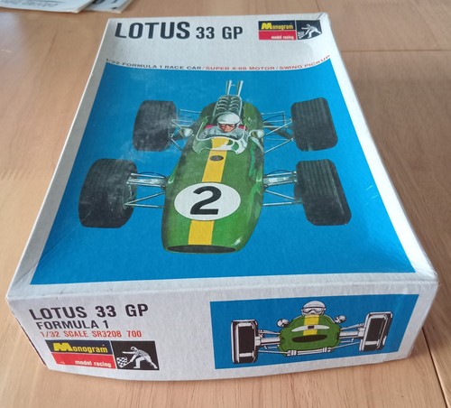 Vintage Monogram Lotus 33 GP Slot Car Boxed - Spares Or Repairs | eBay UK