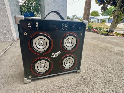Guitar Amplifier Speaker Tiger Electronics Battery Portable. Good cond ...