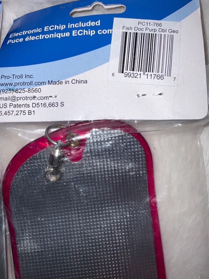 FIVE ProChip E-Chip PC 11 Flashers Agitator Fin Salmon Fishing Trolling F13 | eBay
