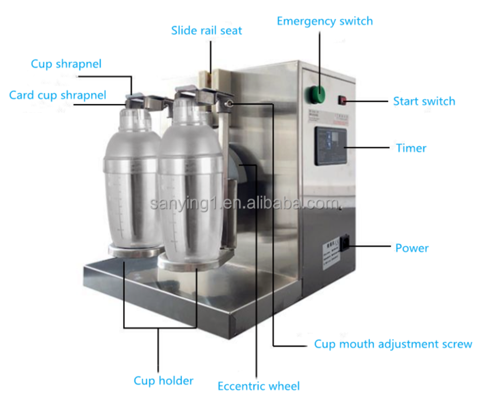 Commercial Milk Tea Shaker Bubble Tea Shaking Beverage Milk Shaking ...