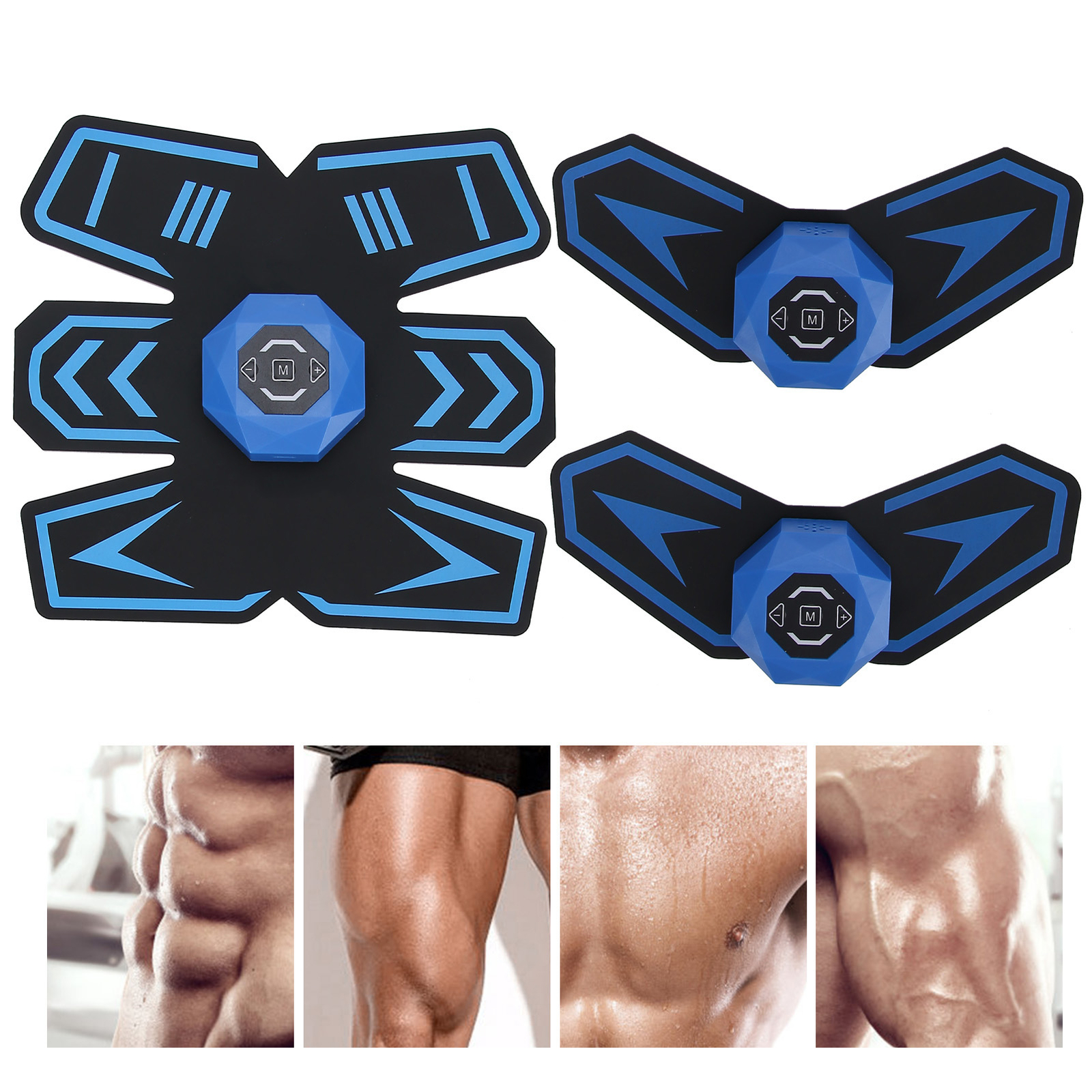 Muscle Stimulation Belt Abdominal Muscle Stimulator Muscle Massage ...