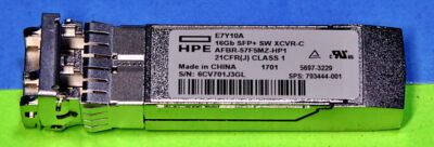 E7Y10A HPE HPE 793444-00116GB Fibre Channel SW XCVR-C LC Transceiver ...