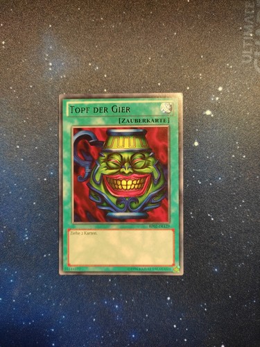 Yugioh Topf der Gier BP02-DE129 Black Rare NM | eBay.de