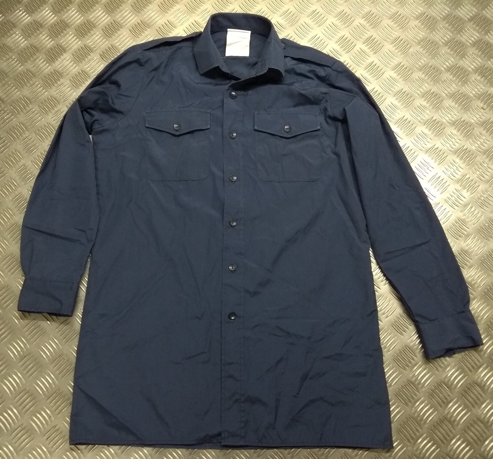 RAF Working Shirt Long Sleeve British Air Force Blue / blue Grey Colour ...