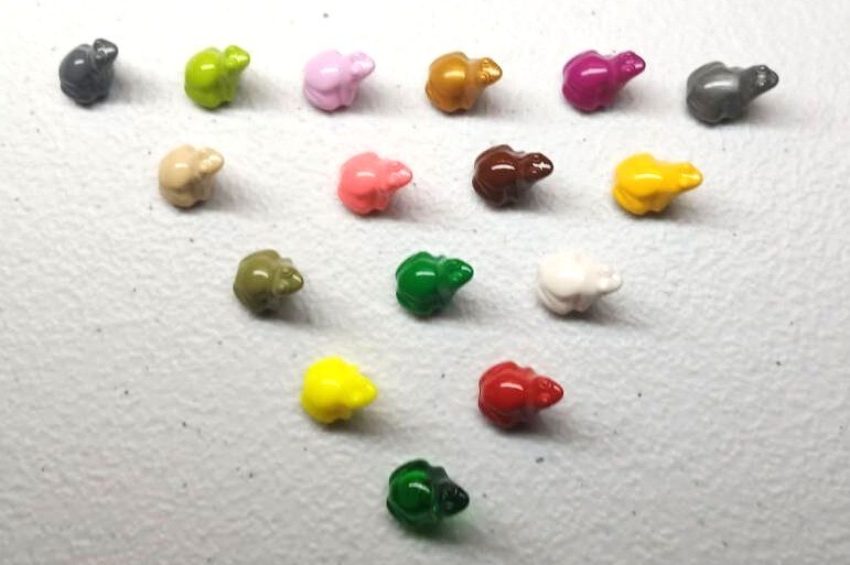 Complete Set Lego Frogs Includes RARE Trans-Green New Authentic Every ...