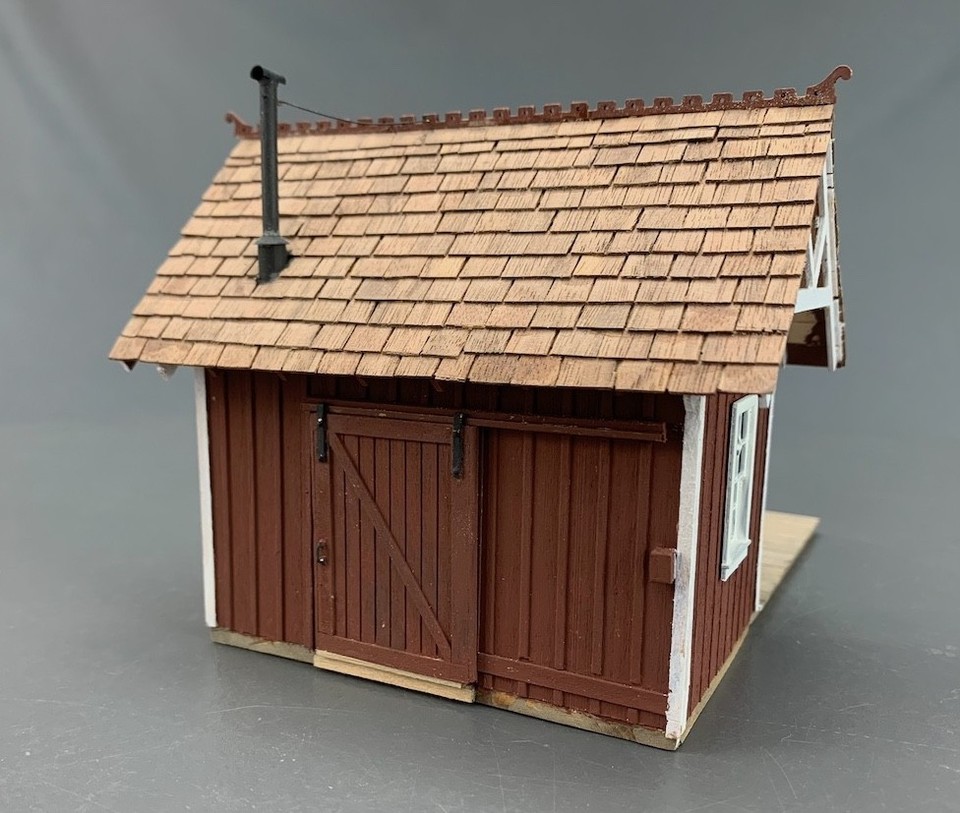 O, On3, On30 Scale Section House Structure Scratch-Built JER O3138 | eBay