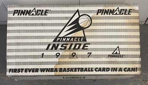 1997 Pinnacle Inside WNBA Factory Sealed Inaugural Season Can Case ...