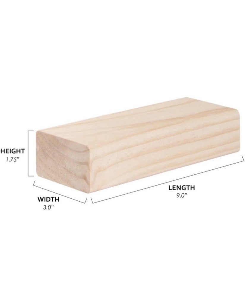 *NEW IN BOX* Giant “Jenga” Block Game - 8” Long Blocks by Hey!Play! (80 ...