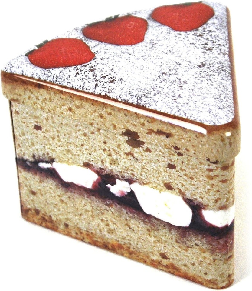 Cake Storage Tin Victoria Sponge Metal Tins Biscuits Cookies Baking ...