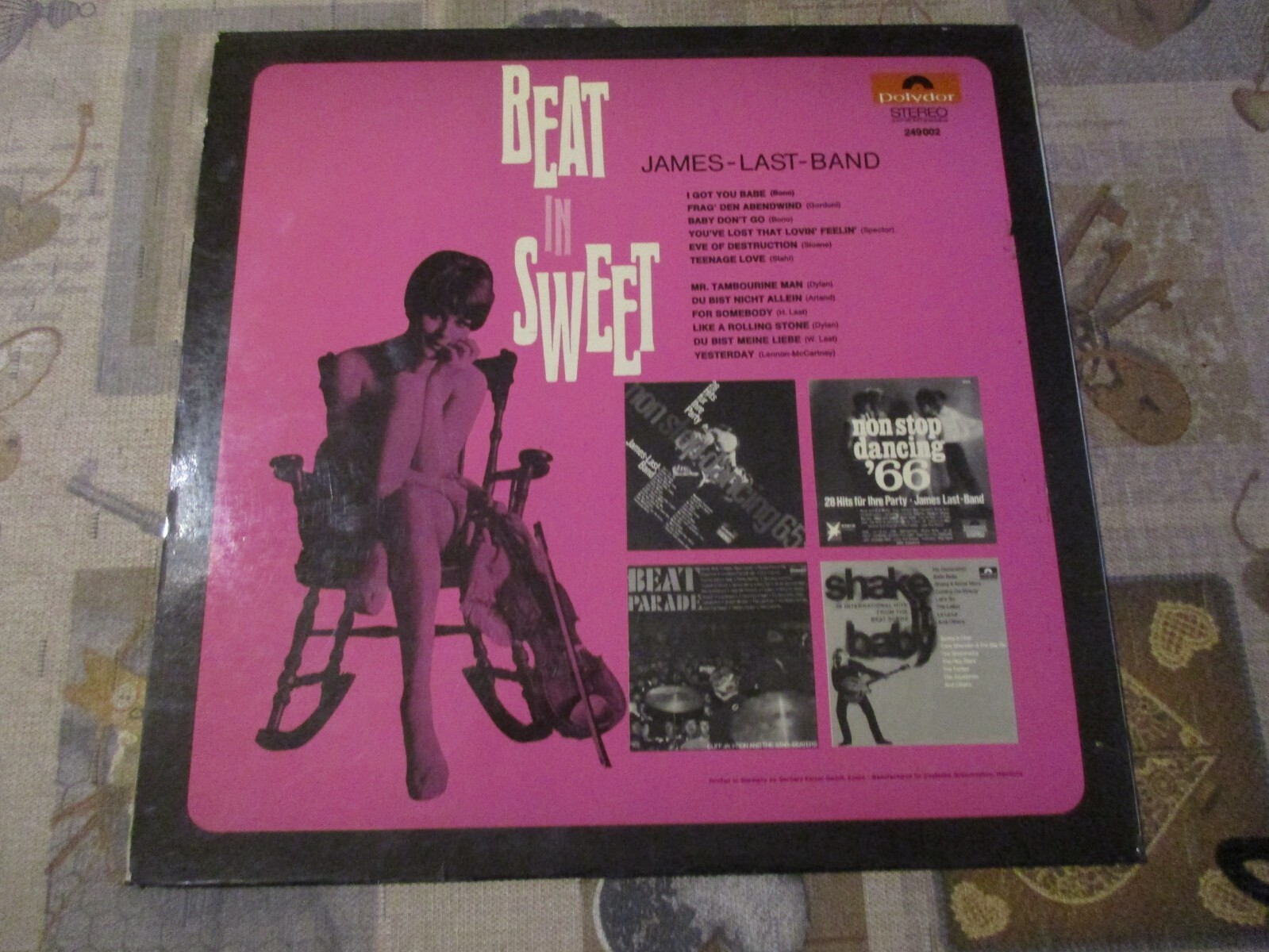 LP '33 BEAT IN SWEET JAMES LAST BAND Vinile mai suonato Polydor 249002 ...