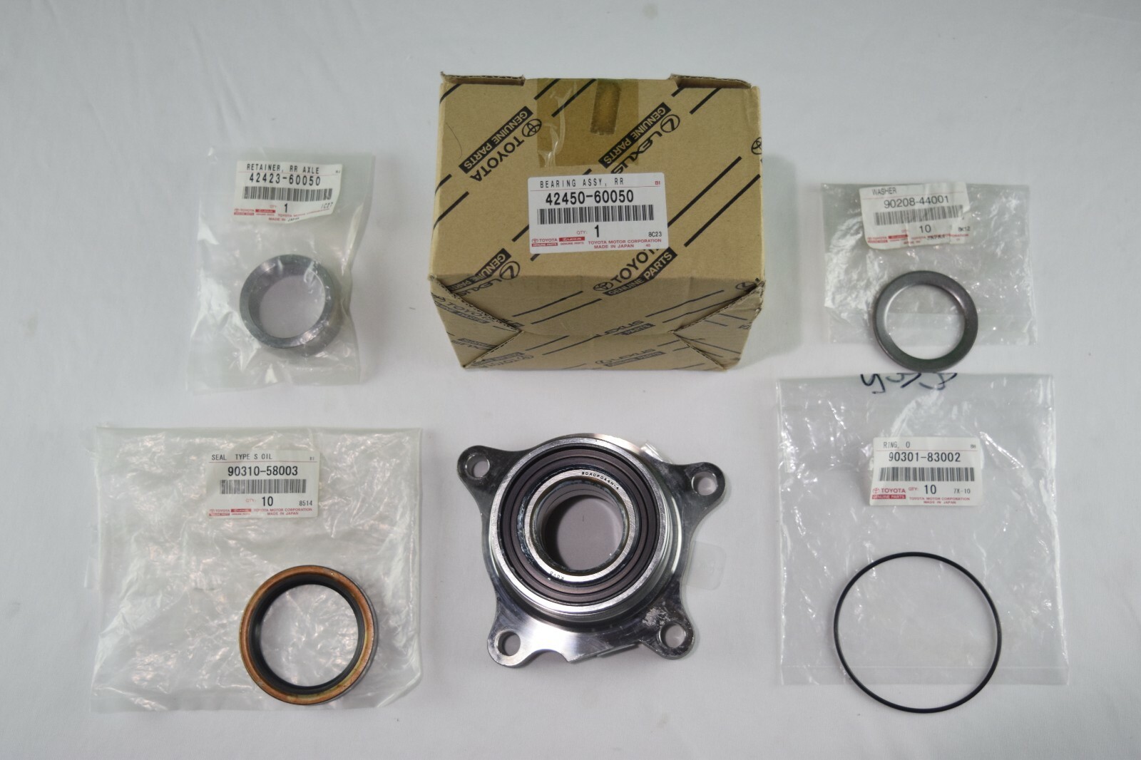 Genuine Toyota 4Runner 2003-2018 Wheel Hub Bearing Rear Right ...