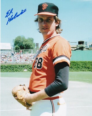ED HALICKI SAN FRANCISCO GIANTS ACTION SIGNED 8x10 | eBay