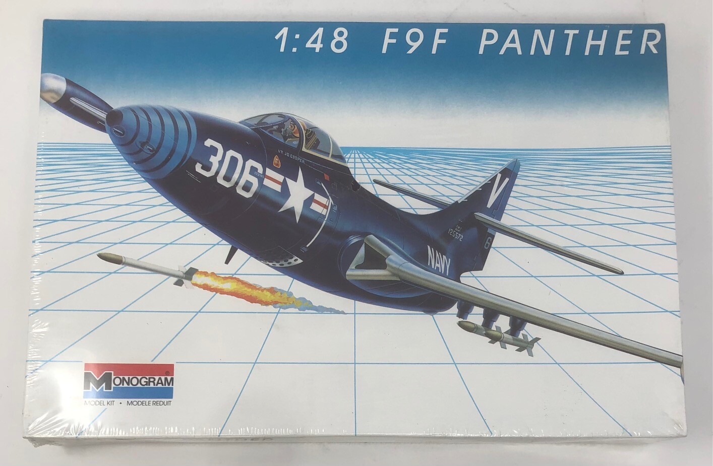 Monogram F9F Panther - Model Kit - Scale: 1/48 5456 | eBay