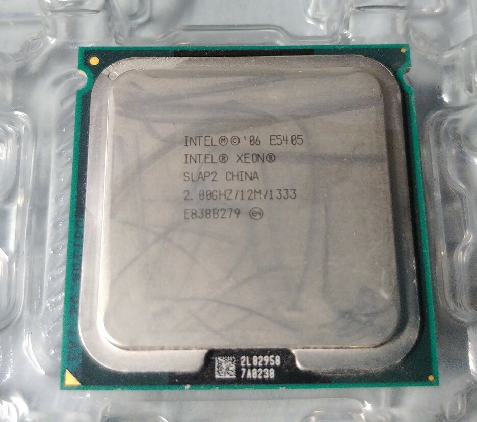 Intel Xeon CPU E5405 2GHz 12MB L2 1333MHz LGA771 Quad Core Processor ...