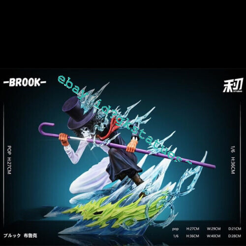 LiRen Studio One Piece Brook Resin Statue 1/6 Scale H36cm Collection | eBay
