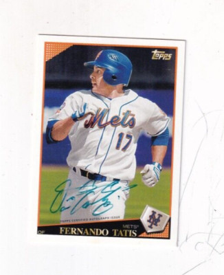 2016 FERNANDO TATIS TOPPS CERTIFIED AUTO ISSUE AUTO/AUTOGRAPH NEW YORK ...