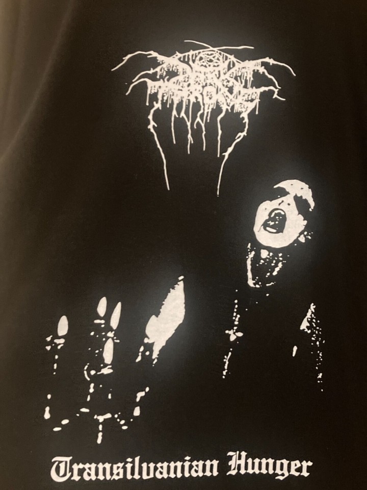 L DarkThrone t-shirt Transylvanian hunger black metal 1349 Mayhem ...