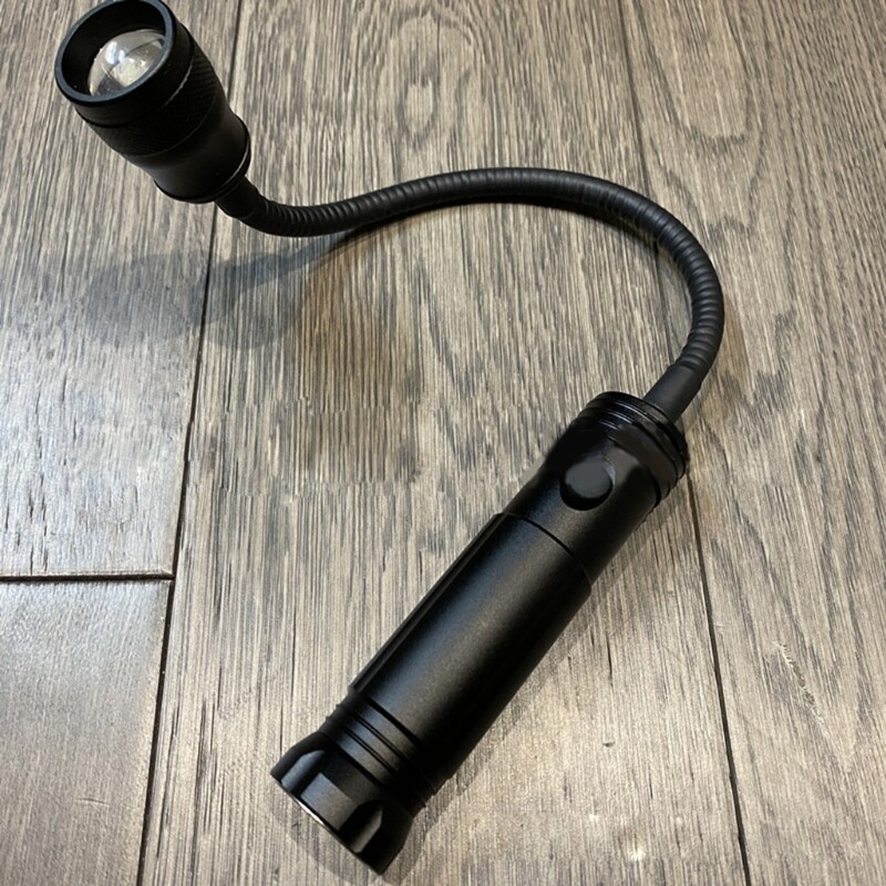 LED Base Work Light Inspection Lamp Flexible Gooseneck Flashlight Torch ...