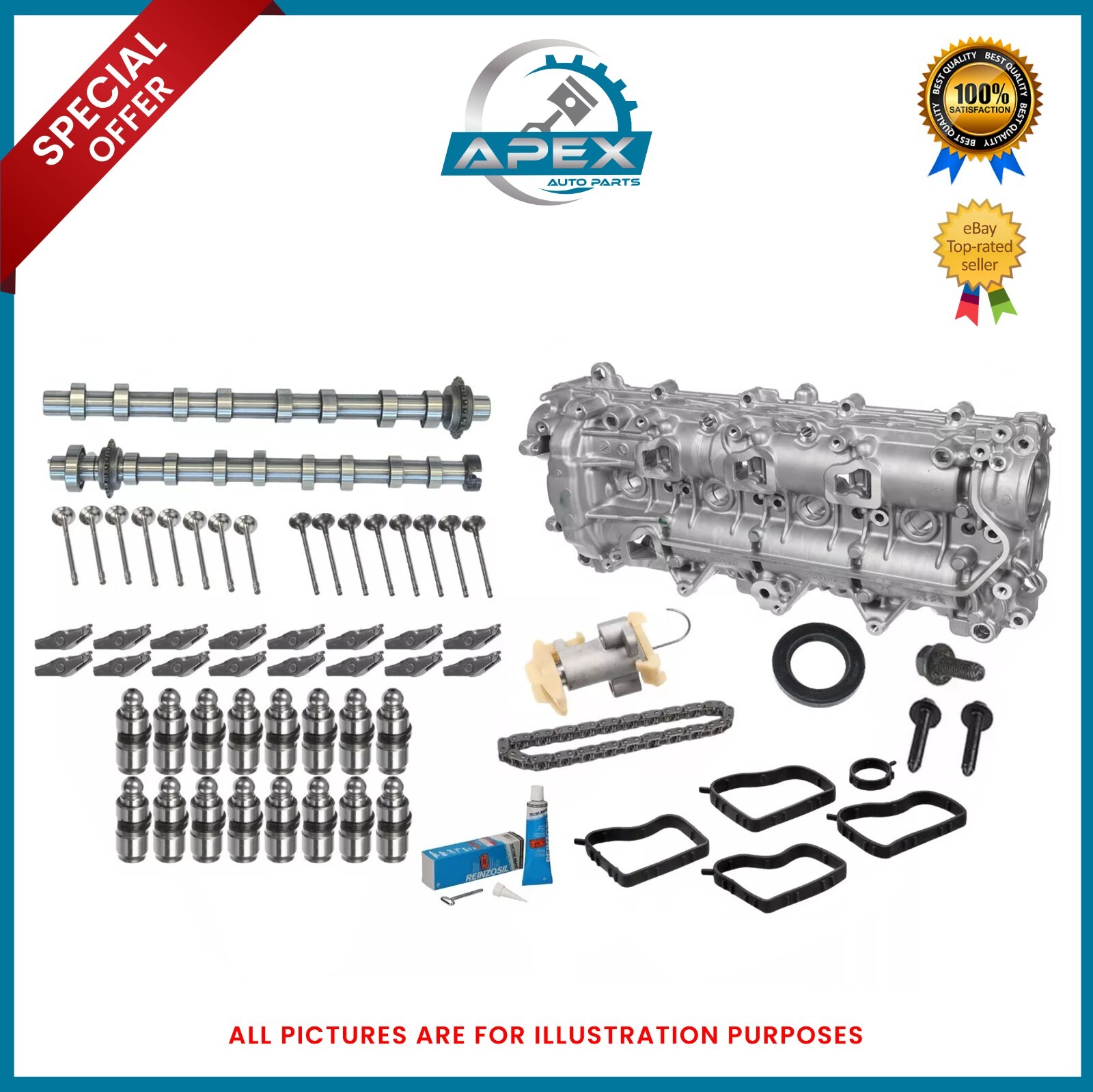 Citroen Peugeot 1.5 Bluehdi DV5R Nockenwelle Gehäuse Set Mit Motor ...