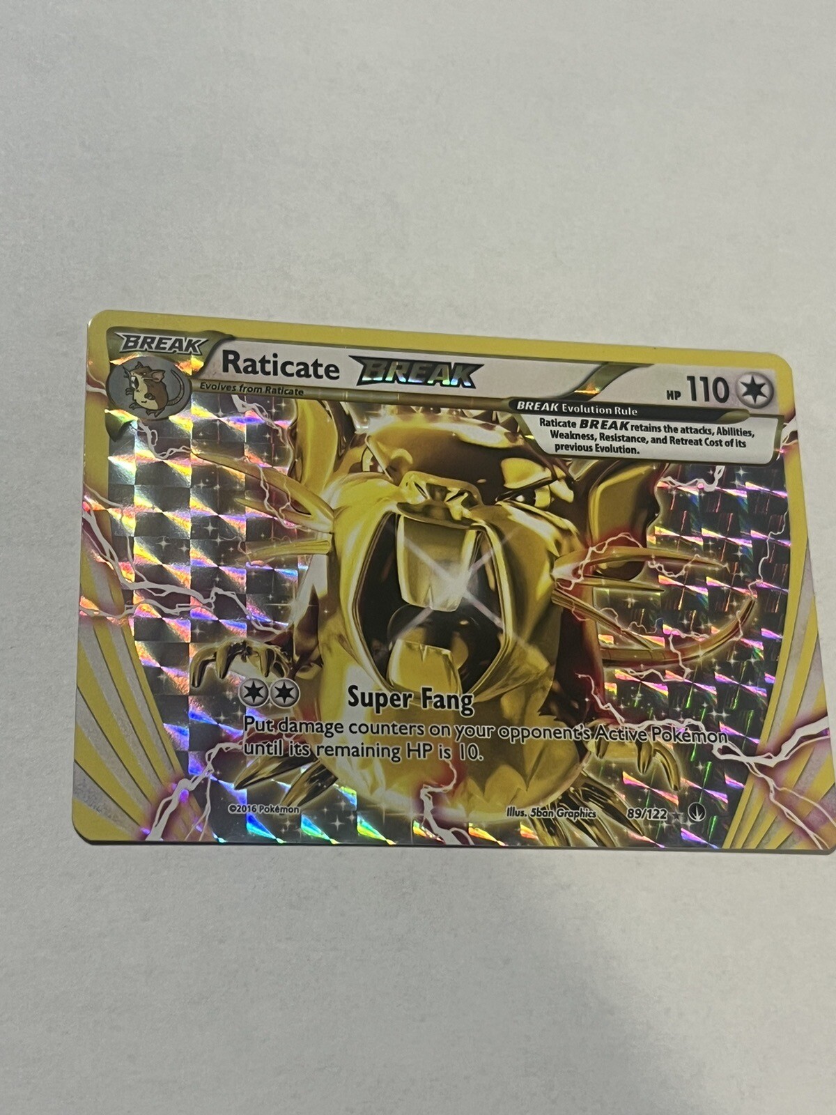 Pokémon TCG Raticate-Break BREAKPoint 89/122 for sale online | eBay