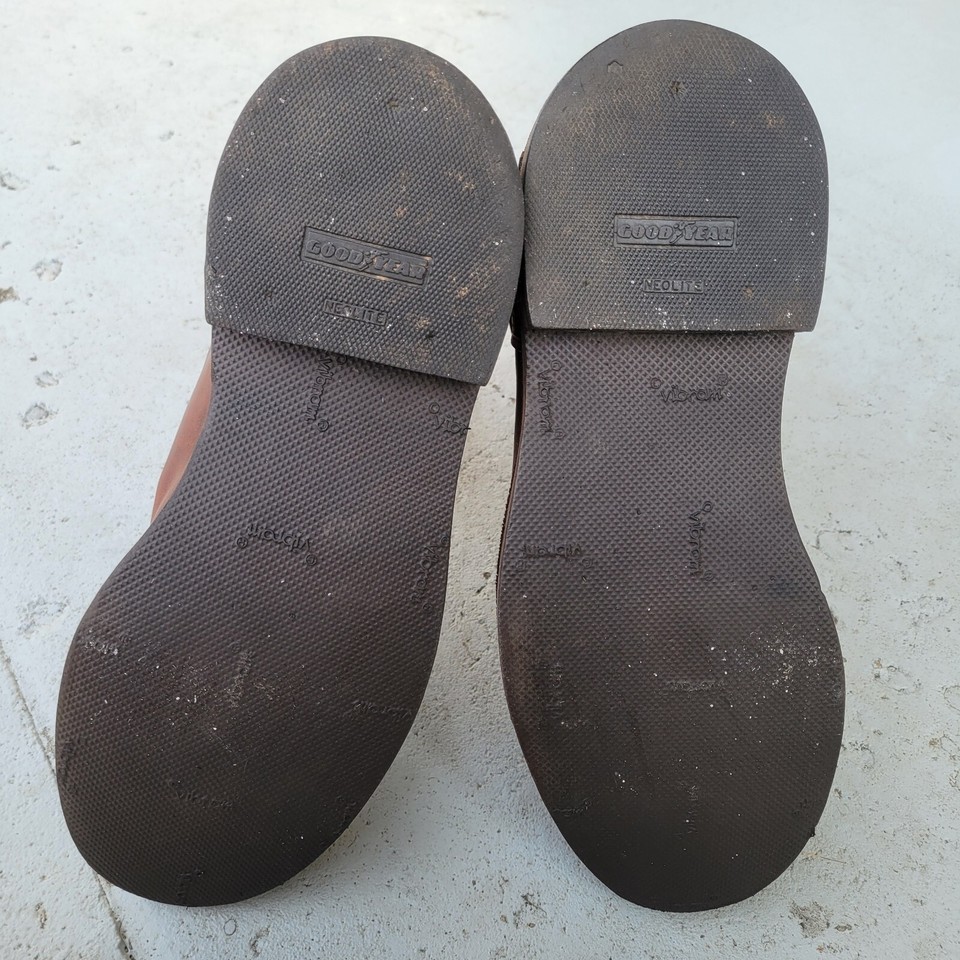 Red Wing 3505 Pecos Steel Toe Leather Boots Mens Size 10 EE Made in USA ...