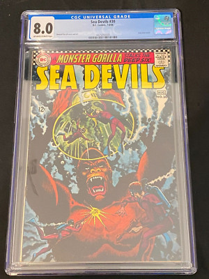Sea Devils #30 1966 CGC 8.0 Newly Graded! | eBay