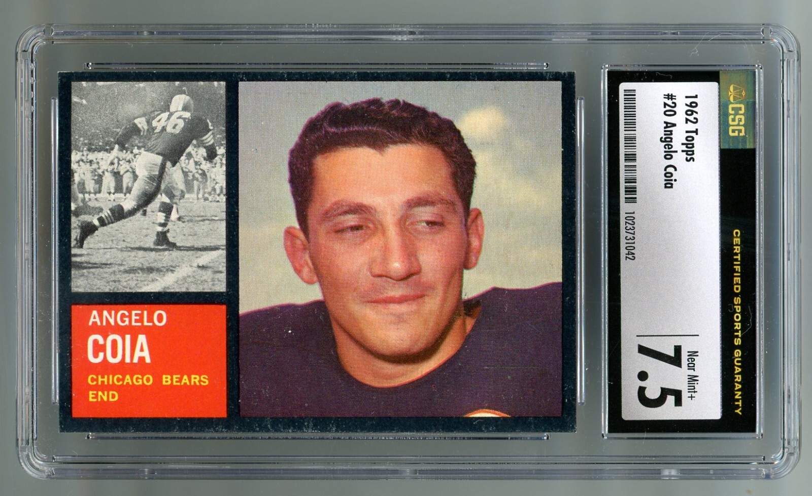 1962 Topps - #20 Angelo Coia (RC) for sale online | eBay