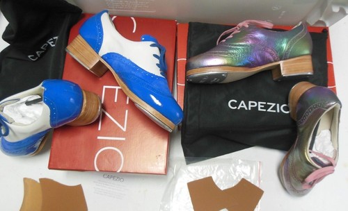 Capezio 960F limited edition Roxy Leather Tap Shoe 2 colors | eBay