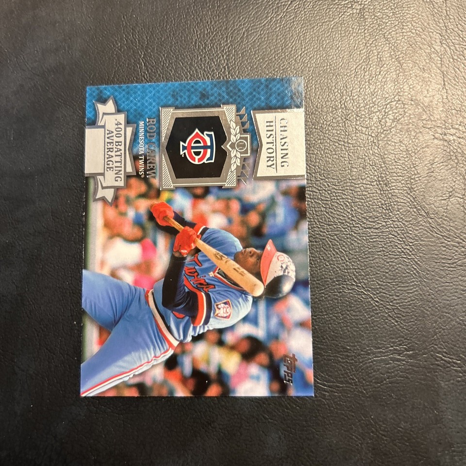 C54b Ch-6 Rod Carew, Minnesota Twins 2013 Tops Chasing History | eBay