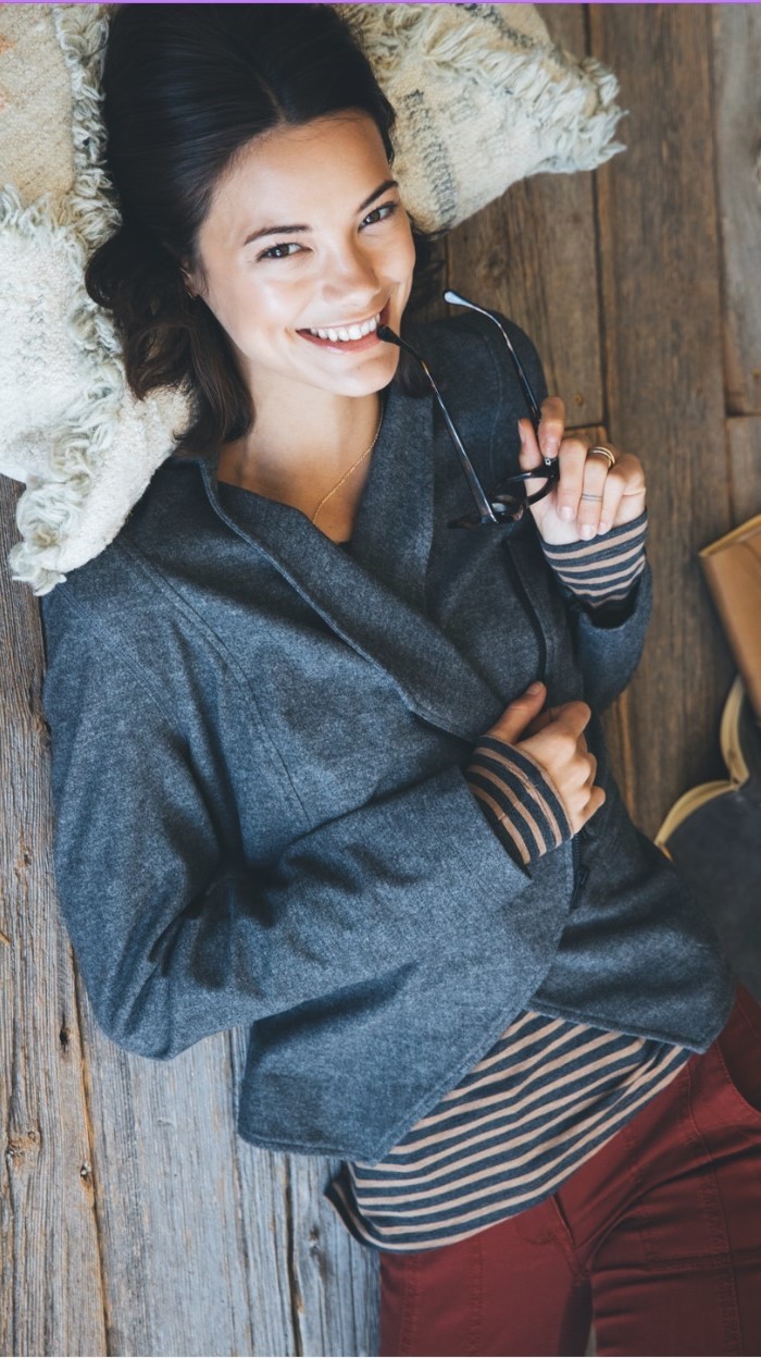 $169 Cabi 2018 fall Rebel Jacket pairing with jeans or suiting ...