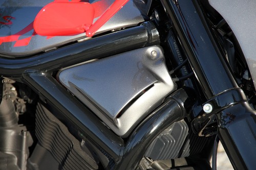 HARLEY V ROD V-ROD NIGHT ROD SPECIAL NRS DRAG AIRBOX SIDE FRAME COVERS ...