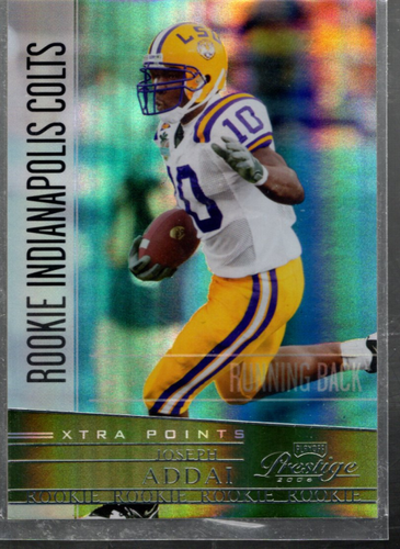 A9278- 2006 Playoff Prestige Xtra Points Vert #207 Joseph Addai / 50 ...