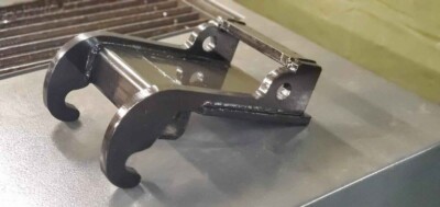 Bobcat mini excavator x change top bracket quick coupler heavy duty | eBay