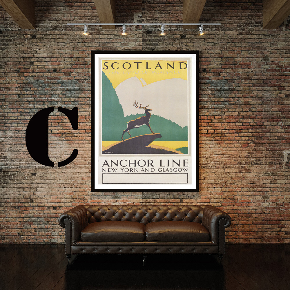 Scotland Travel Vintage Advertising Art Print Posters. Choice of 3 ...