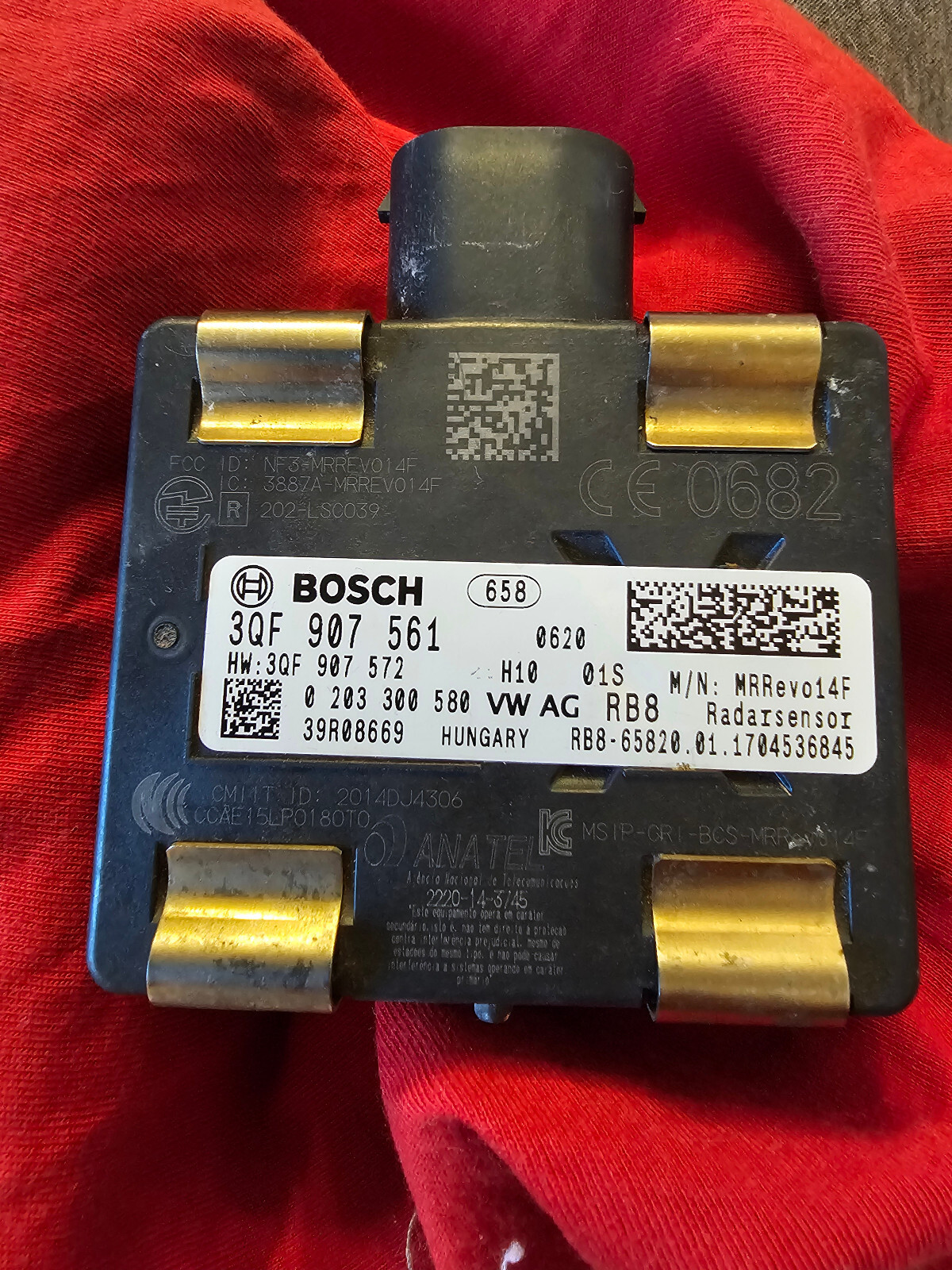 2019-2020 VW Jetta Front Distance Control Sensor 3qf907561a 3qf907561b ...