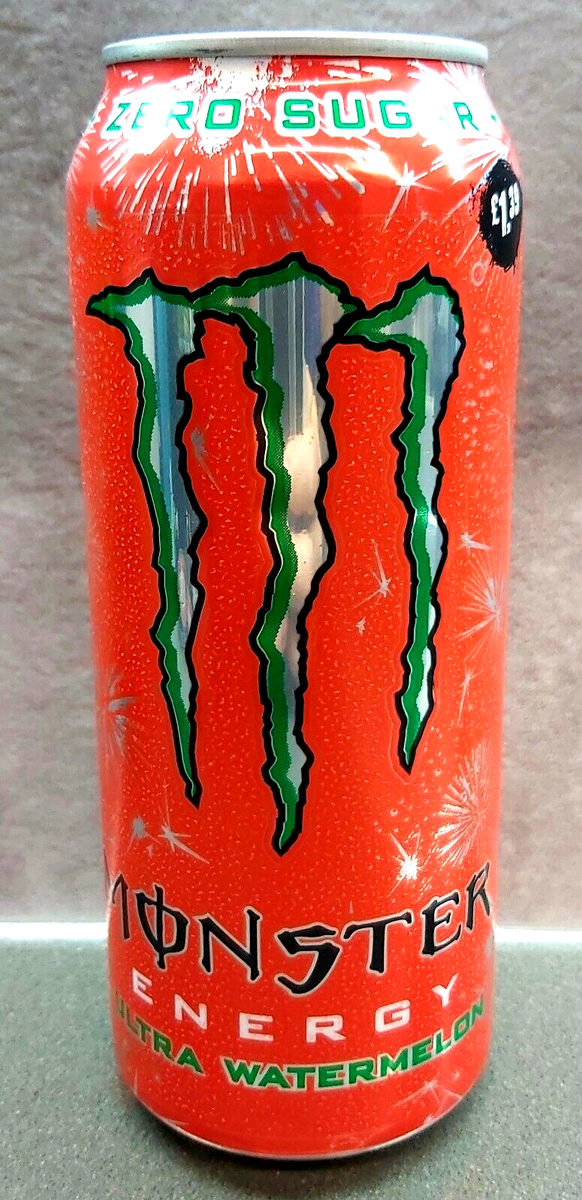 Logotipo Rojo De Monster Energy Ultra