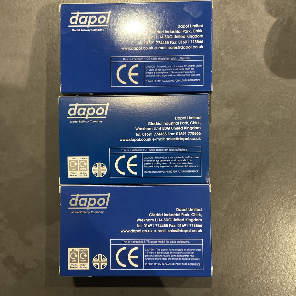 Dapol (OO) Open Plank Wagons x3 | eBay UK