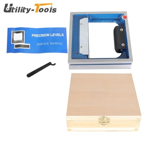 6" × 1-1/2" × 6" Frame Spirit Levels Level Precision Sensitivity .0002 ...