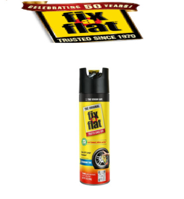 Fix-A-Flat S60420 16 oz Aerosol Emergency Flat Tire Repair and Inflator ...