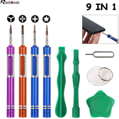 Cell Phone Repair Opening Pry Tools Screwdriver Kit for iPhone 13 12 11 ...