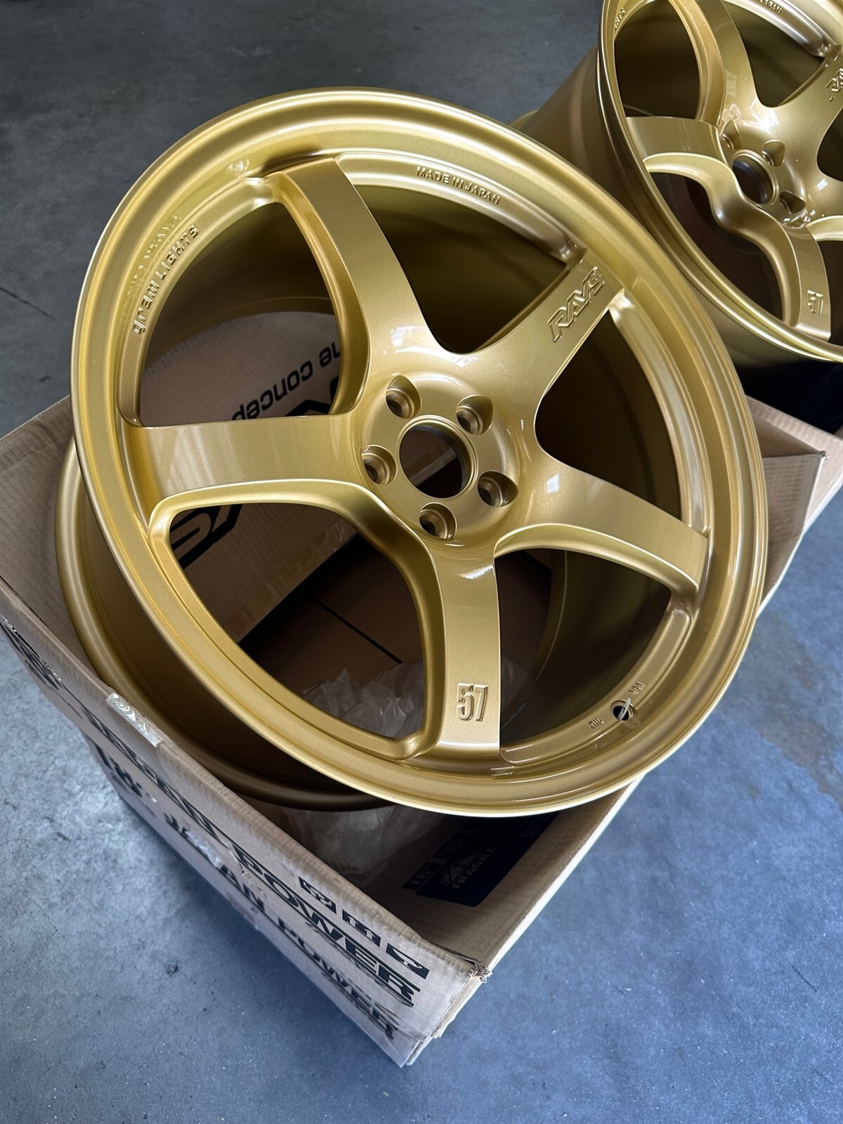 RAYS GRAMLIGHTS 57CR 18x9.5 38 5x100 FRS BRZ 86 WRX LEGACY WHEELS RIMS ...