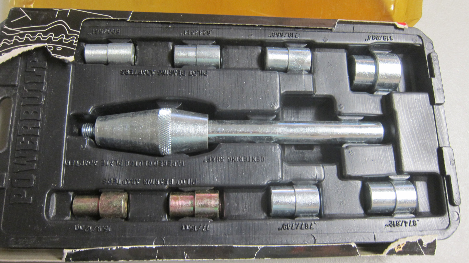 Powerbuilt 648437 - Vintage 1999 Rev 1 Clutch Alignment Tool Set SAE ...