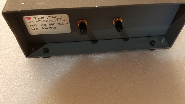 Trilithic BMA-580 Variable Attenuator 0-80 dB DC-2 GHz SMA connectors ...