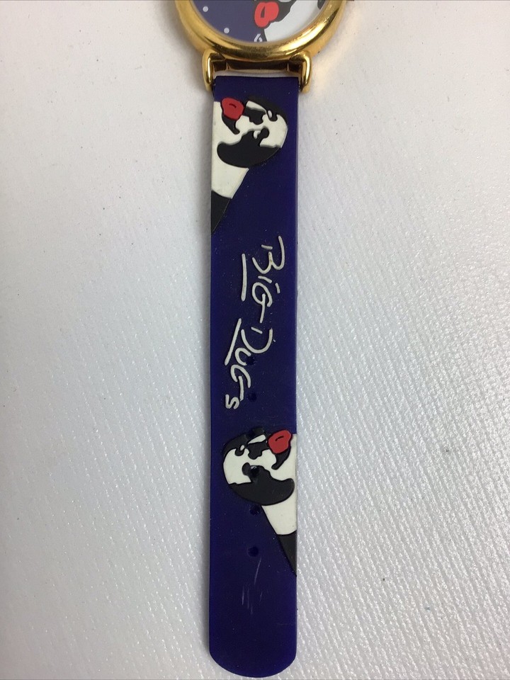 Vintage retired watch Big Dogs collectable blue gold | eBay