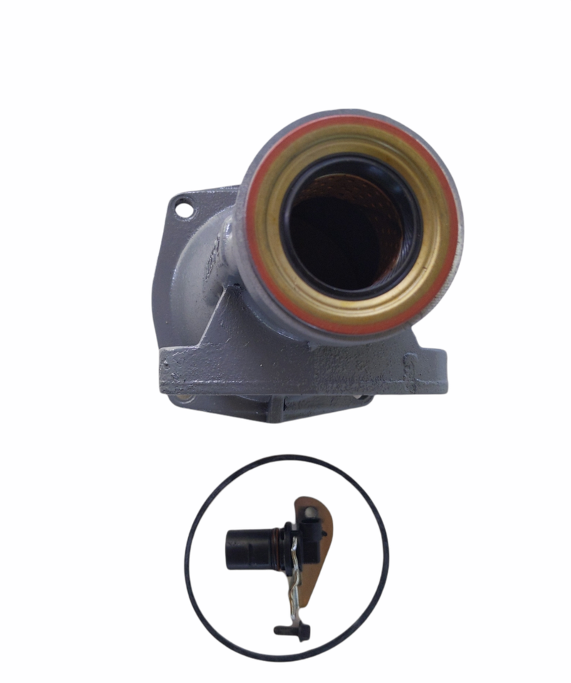 700R4 4L60E TRANSMISSION TAIL HOUSING 2WD SMALL VSS 24202528 W/ MOUNT ...